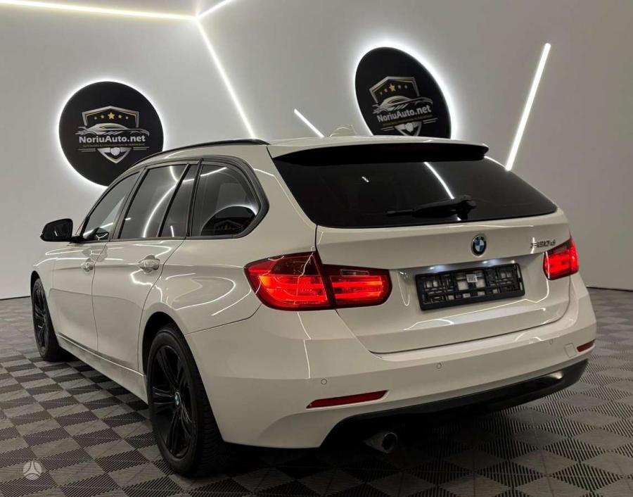 White BMW 320 2013 in Marijampole, with an engine capacity of 2.00 L and mileage of 324 thousand km for 8450 €, photo 29 on AUTOMOTO.COM.LV