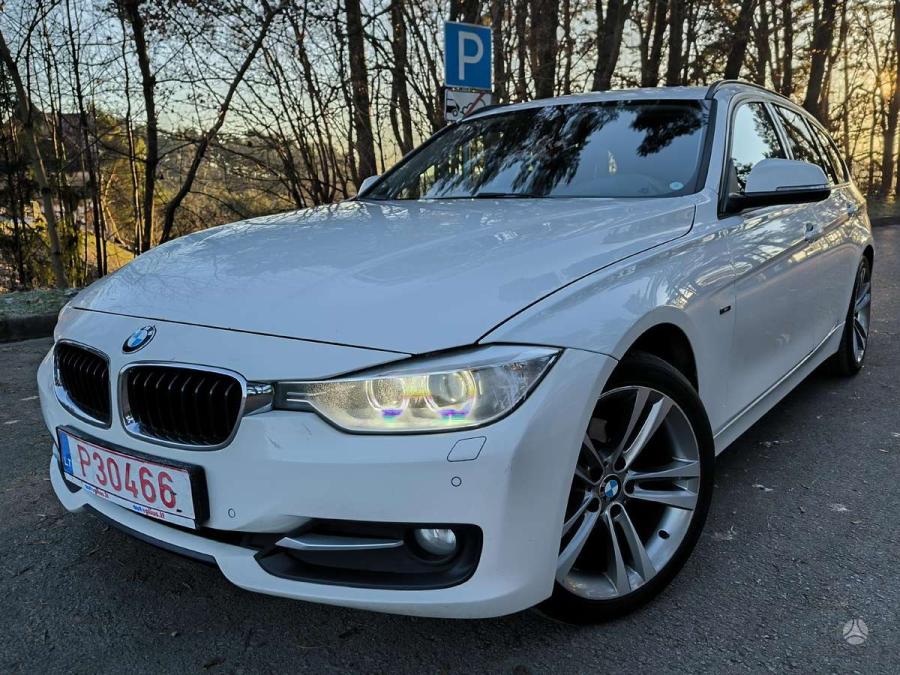 White BMW 320 2013 in Trakai, with an engine capacity of 2.00 L and mileage of 364 thousand km for 7790 €, photo 1 on AUTOMOTO.COM.LV