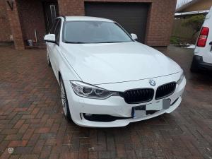 White BMW 320 2013 in Vilnius, with an engine capacity of 2.00 L and mileage of 342 thousand km for 8550 €, photo  on AUTOMOTO.COM.LV