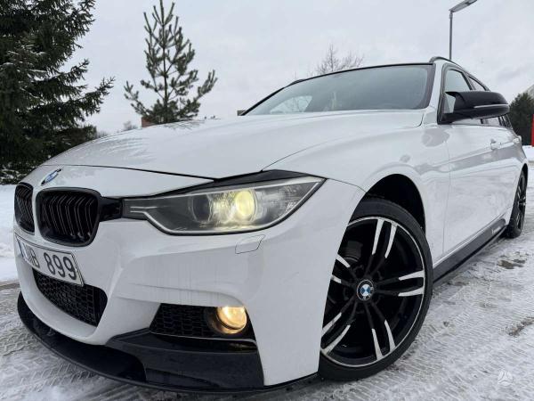 White BMW 320 2013 in Kaunas, with an engine capacity of 2.00 L and mileage of 377 thousand km for 8450 €, photo 1 on AUTOMOTO.COM.LV