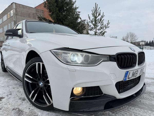 White BMW 320 2013 in Kaunas, with an engine capacity of 2.00 L and mileage of 377 thousand km for 8450 €, photo 2 on AUTOMOTO.COM.LV