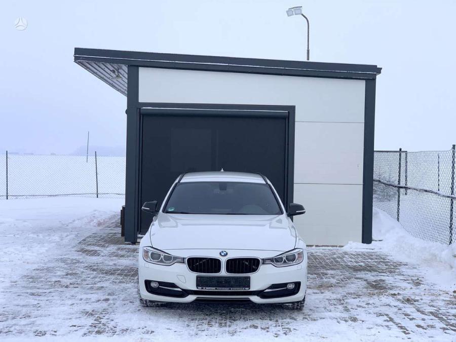 White BMW 320 2013 in Kedainiai, with an engine capacity of 2.00 L and mileage of 269 thousand km for 7999 €, photo 6 on AUTOMOTO.COM.LV