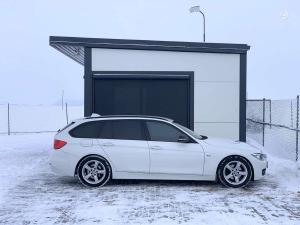 White BMW 320 2013 in Kedainiai, with an engine capacity of 2.00 L and mileage of 269 thousand km for 7999 €, photo 8 on AUTOMOTO.COM.LV