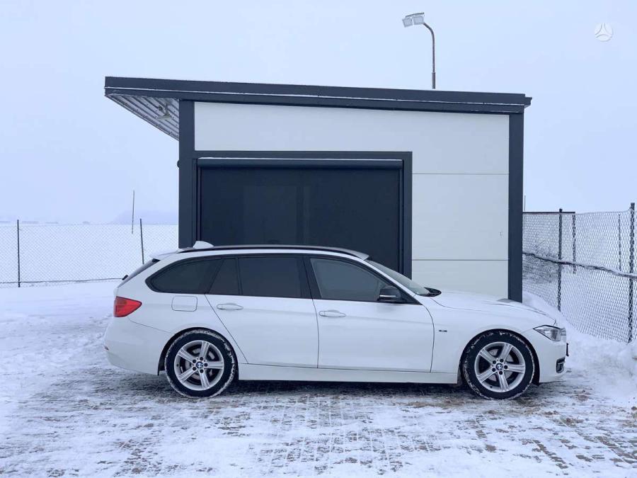 White BMW 320 2013 in Kedainiai, with an engine capacity of 2.00 L and mileage of 269 thousand km for 7999 €, photo 8 on AUTOMOTO.COM.LV