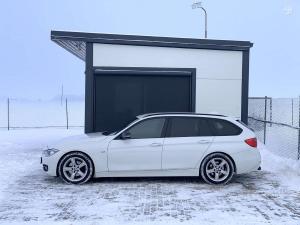 White BMW 320 2013 in Kedainiai, with an engine capacity of 2.00 L and mileage of 269 thousand km for 7999 €, photo 9 on AUTOMOTO.COM.LV