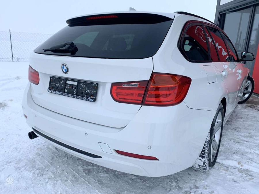 White BMW 320 2013 in Kedainiai, with an engine capacity of 2.00 L and mileage of 269 thousand km for 7999 €, photo 36 on AUTOMOTO.COM.LV