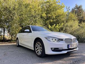 White BMW 320 2013 in Vilnius, with an engine capacity of 2.00 L and mileage of 312 thousand km for 6650 €, photo  on AUTOMOTO.COM.LV