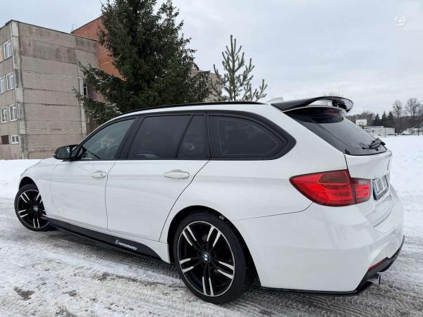 White BMW 320 2013 in Kaunas, with an engine capacity of 2.00 L and mileage of 388 thousand km for 7950 €, photo 3 on AUTOMOTO.COM.LV
