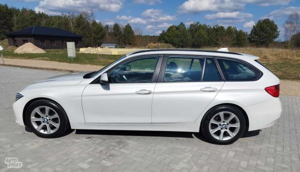 White BMW 320 2013 in Druskininkai, with an engine capacity of 2.00 L and mileage of 210 thousand km for 7750 €, photo 5 on AUTOMOTO.COM.LV
