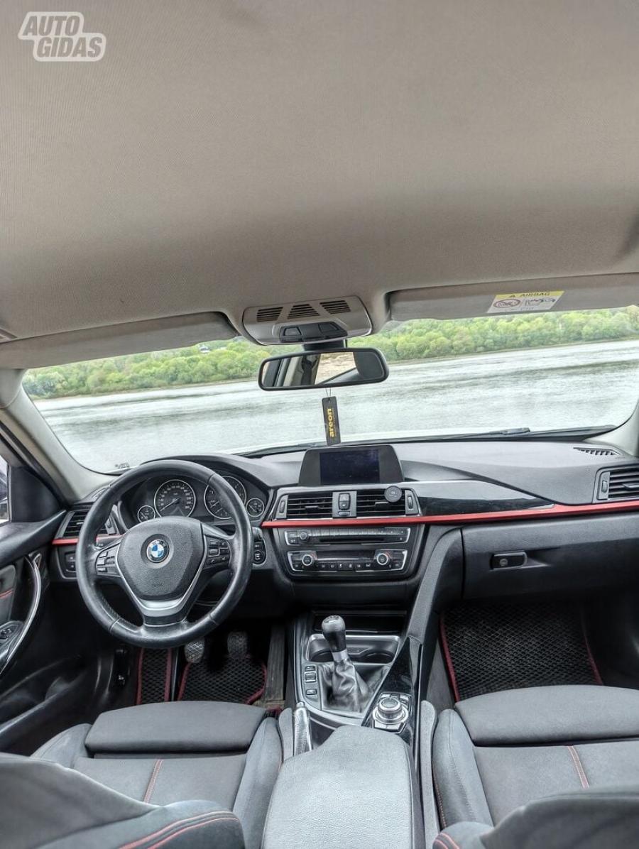 White BMW 320 2013 in Kaunas, with an engine capacity of 2.00 L and mileage of 329 thousand km for 6300 €, photo 10 on AUTOMOTO.COM.LV