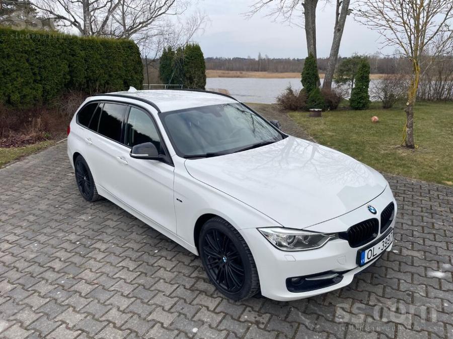 White BMW 320 2013 in Riga, with an engine capacity of 2.00 L and mileage of 240 thousand km for 9300 €, photo 1 on AUTOMOTO.COM.LV