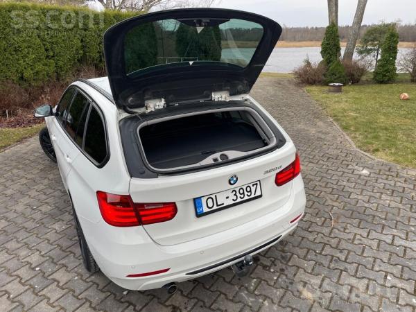 White BMW 320 2013 in Riga, with an engine capacity of 2.00 L and mileage of 240 thousand km for 9300 €, photo 7 on AUTOMOTO.COM.LV