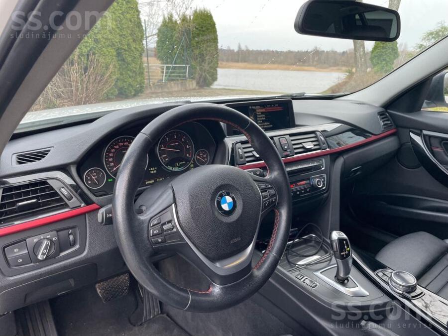 White BMW 320 2013 in Riga, with an engine capacity of 2.00 L and mileage of 240 thousand km for 9300 €, photo 16 on AUTOMOTO.COM.LV