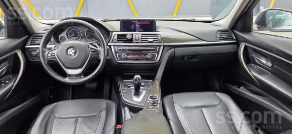 White BMW 320 2013 in Dobele, with an engine capacity of 2.00 L and mileage of 241 thousand km for 8150 €, photo 5 on AUTOMOTO.COM.LV