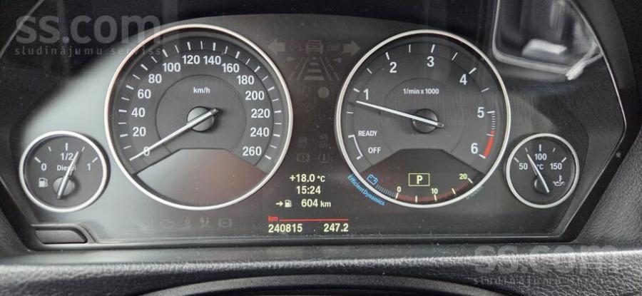 Balts BMW 320 2013 Dobele, ar dzinēja tilpumu 2.00 L un nobraukumu 242 tūkst. km par 7300 €, foto 9 vietnē AUTOMOTO.COM.LV