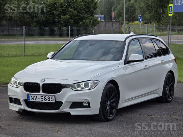 White BMW 320 2013 in Jelgava, with an engine capacity of 2.00 L and mileage of 279 thousand km for 12290 €, photo 2 on AUTOMOTO.COM.LV