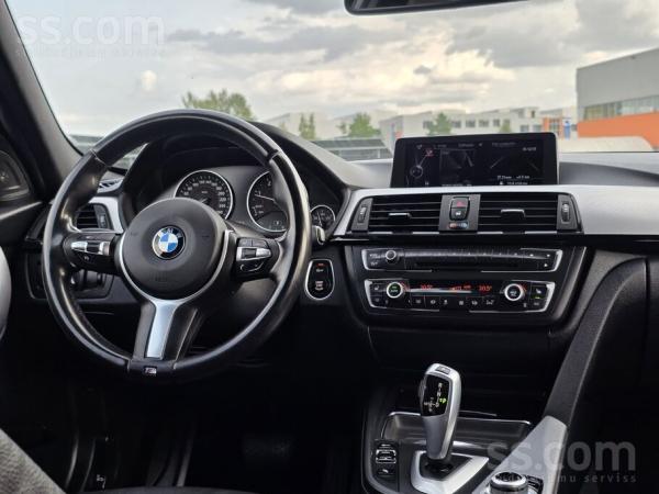 White BMW 320 2013 in Jelgava, with an engine capacity of 2.00 L and mileage of 279 thousand km for 12290 €, photo 8 on AUTOMOTO.COM.LV