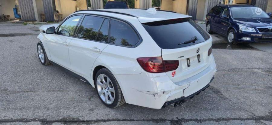 White BMW 320 2013 in Rokiskis, with an engine capacity of 2.00 L and mileage of 319 thousand km for 4150 €, photo 1 on AUTOMOTO.COM.LV