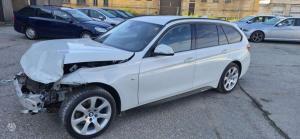 White BMW 320 2013 in Rokiskis, with an engine capacity of 2.00 L and mileage of 319 thousand km for 4150 €, photo 4 on AUTOMOTO.COM.LV