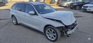 White BMW 320 2013 in Rokiskis, with an engine capacity of 2.00 L and mileage of 319 thousand km for 4150 €, photo 5 on AUTOMOTO.COM.LV