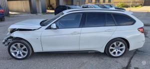 White BMW 320 2013 in Rokiskis, with an engine capacity of 2.00 L and mileage of 319 thousand km for 4150 €, photo 8 on AUTOMOTO.COM.LV