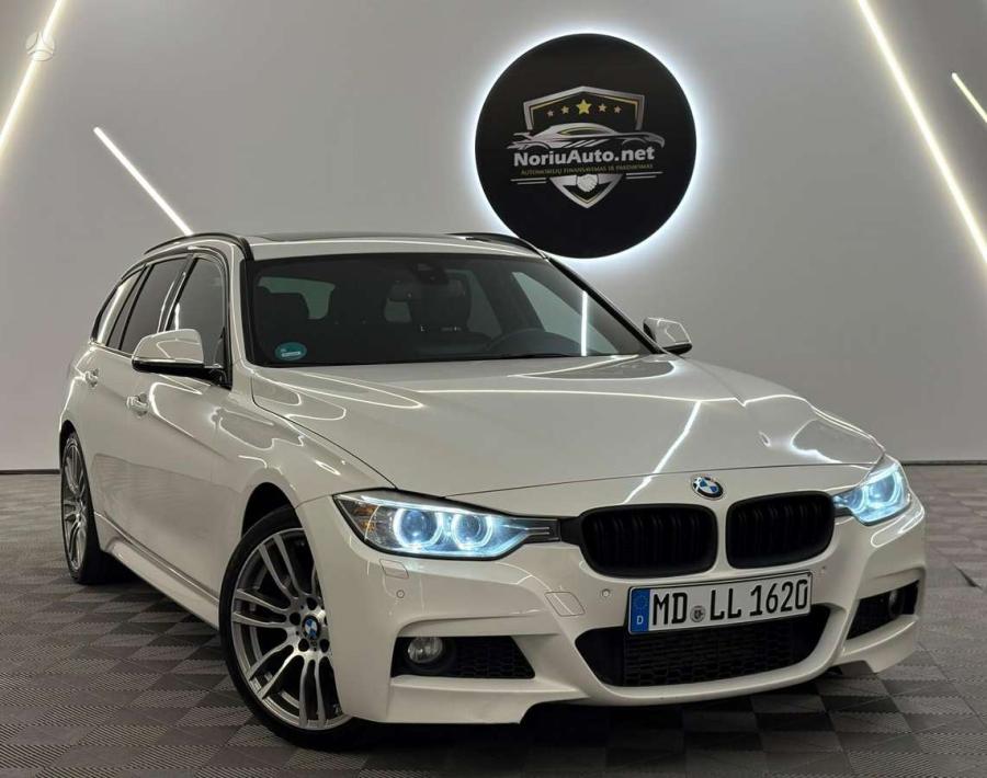 White BMW 320 2013 in Marijampole, with an engine capacity of 2.00 L and mileage of 238 thousand km for 10750 €, photo 1 on AUTOMOTO.COM.LV