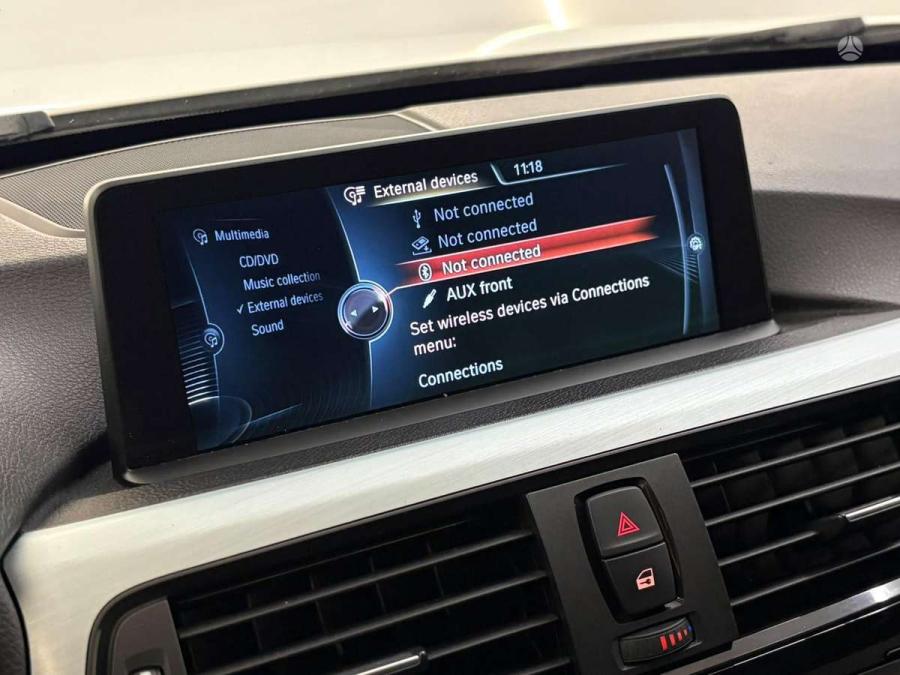 White BMW 320 2013 in Marijampole, with an engine capacity of 2.00 L and mileage of 238 thousand km for 10750 €, photo 6 on AUTOMOTO.COM.LV