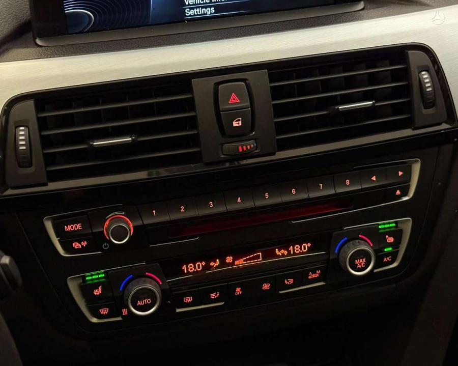 White BMW 320 2013 in Marijampole, with an engine capacity of 2.00 L and mileage of 238 thousand km for 10750 €, photo 11 on AUTOMOTO.COM.LV