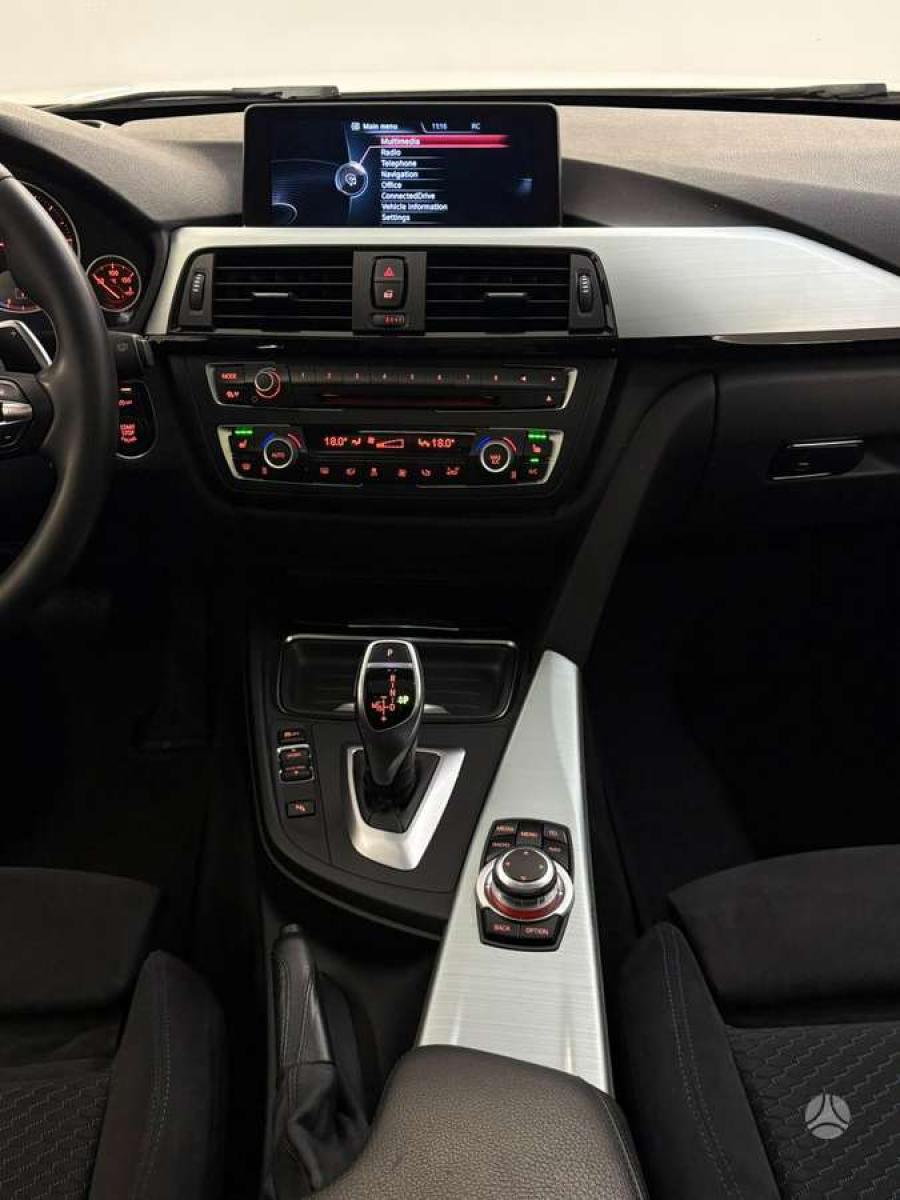 White BMW 320 2013 in Marijampole, with an engine capacity of 2.00 L and mileage of 238 thousand km for 10750 €, photo 15 on AUTOMOTO.COM.LV