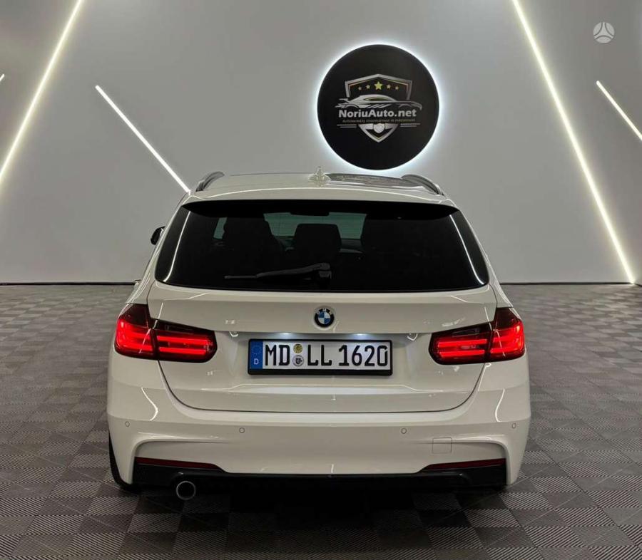White BMW 320 2013 in Marijampole, with an engine capacity of 2.00 L and mileage of 238 thousand km for 10750 €, photo 28 on AUTOMOTO.COM.LV