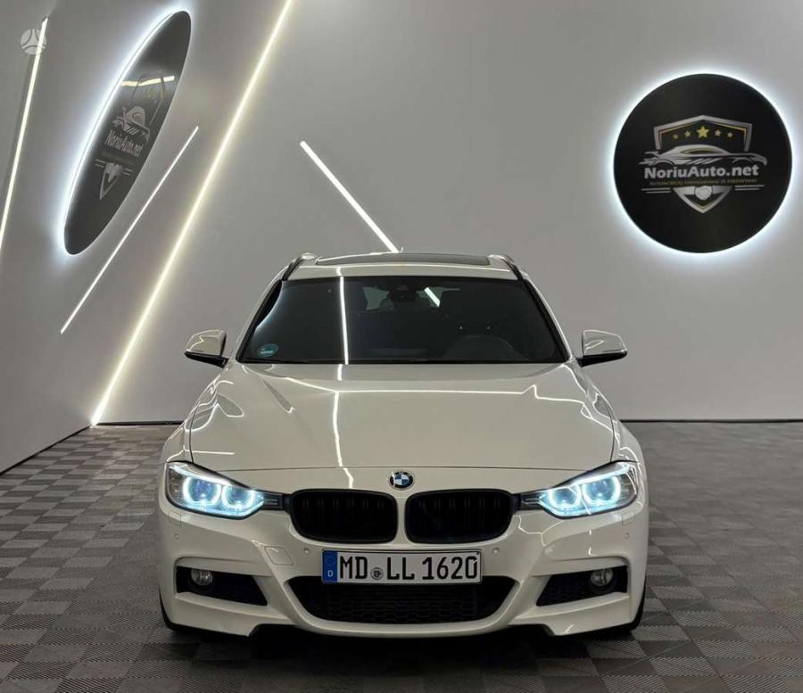 White BMW 320 2013 in Marijampole, with an engine capacity of 2.00 L and mileage of 238 thousand km for 10750 €, photo 31 on AUTOMOTO.COM.LV
