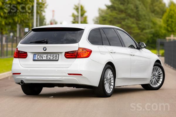White BMW 320 2013 in Jelgava, with an engine capacity of 2.00 L and mileage of 0 thousand km for 7990 €, photo 4 on AUTOMOTO.COM.LV