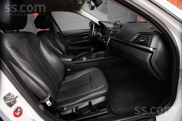White BMW 320 2013 in Jelgava, with an engine capacity of 2.00 L and mileage of 0 thousand km for 7990 €, photo 7 on AUTOMOTO.COM.LV