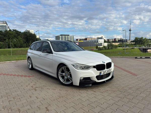 White BMW 320 2013 in Vilnius, with an engine capacity of 2.00 L and mileage of 256 thousand km for 10250 €, photo 1 on AUTOMOTO.COM.LV