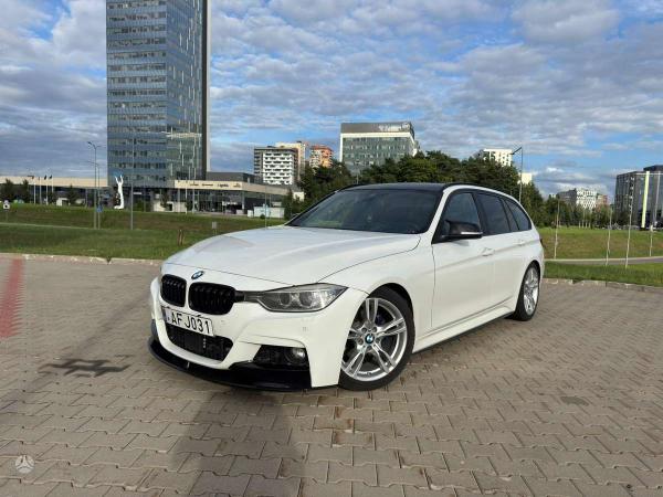 White BMW 320 2013 in Vilnius, with an engine capacity of 2.00 L and mileage of 256 thousand km for 10250 €, photo 2 on AUTOMOTO.COM.LV
