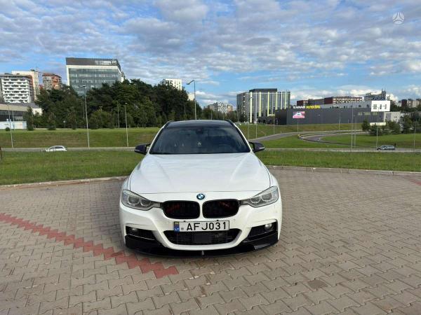 White BMW 320 2013 in Vilnius, with an engine capacity of 2.00 L and mileage of 256 thousand km for 10250 €, photo 4 on AUTOMOTO.COM.LV