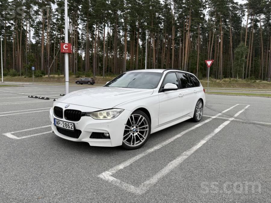 White BMW 320 2013 in Riga, with an engine capacity of 2.00 L and mileage of 406 thousand km for 9299 €, photo 1 on AUTOMOTO.COM.LV