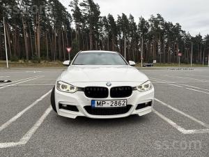 White BMW 320 2013 in Riga, with an engine capacity of 2.00 L and mileage of 406 thousand km for 9299 €, photo 3 on AUTOMOTO.COM.LV