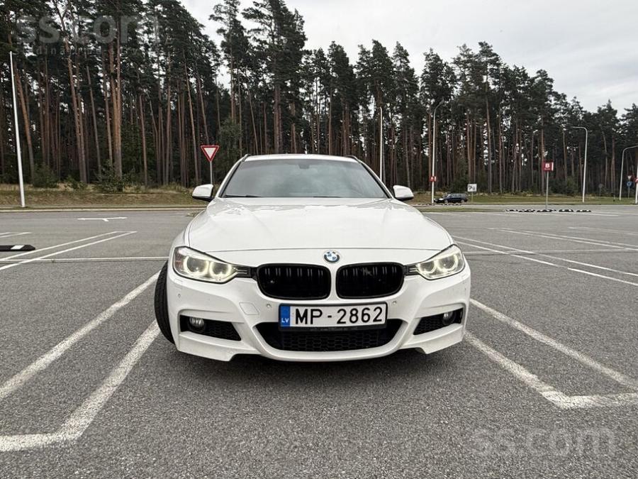 White BMW 320 2013 in Riga, with an engine capacity of 2.00 L and mileage of 406 thousand km for 9299 €, photo 3 on AUTOMOTO.COM.LV