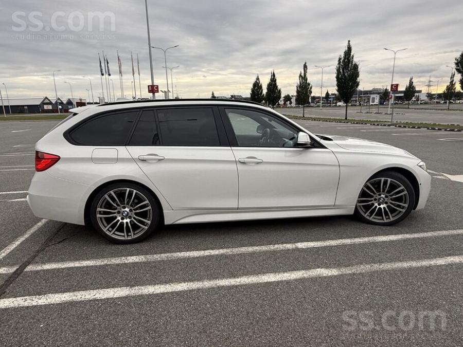 White BMW 320 2013 in Riga, with an engine capacity of 2.00 L and mileage of 406 thousand km for 9299 €, photo 5 on AUTOMOTO.COM.LV