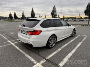White BMW 320 2013 in Riga, with an engine capacity of 2.00 L and mileage of 406 thousand km for 9299 €, photo 6 on AUTOMOTO.COM.LV