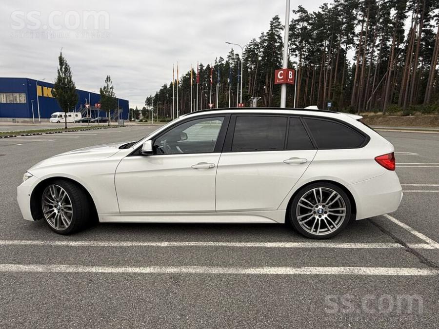 White BMW 320 2013 in Riga, with an engine capacity of 2.00 L and mileage of 406 thousand km for 9299 €, photo 9 on AUTOMOTO.COM.LV