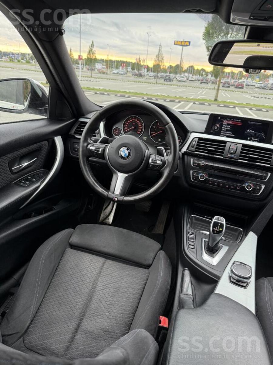 White BMW 320 2013 in Riga, with an engine capacity of 2.00 L and mileage of 406 thousand km for 9299 €, photo 13 on AUTOMOTO.COM.LV