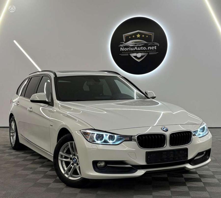 White BMW 320 2013 in Marijampole, with an engine capacity of 2.00 L and mileage of 287 thousand km for 9450 €, photo 1 on AUTOMOTO.COM.LV