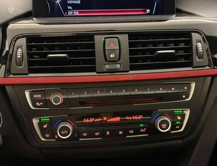White BMW 320 2013 in Marijampole, with an engine capacity of 2.00 L and mileage of 287 thousand km for 9450 €, photo 12 on AUTOMOTO.COM.LV