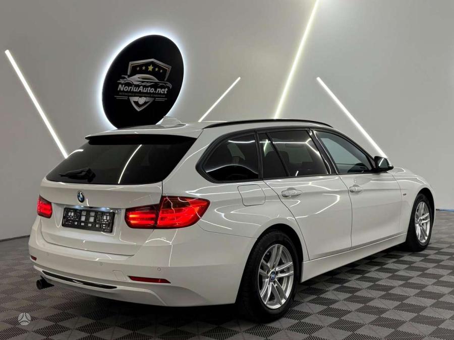 White BMW 320 2013 in Marijampole, with an engine capacity of 2.00 L and mileage of 287 thousand km for 9450 €, photo 32 on AUTOMOTO.COM.LV