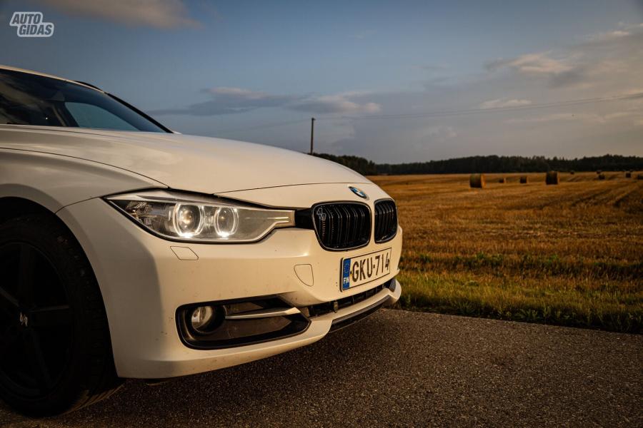 White BMW 320 2013 in Panevezys, with an engine capacity of 2.00 L and mileage of 343 thousand km for 6600 €, photo 1 on AUTOMOTO.COM.LV