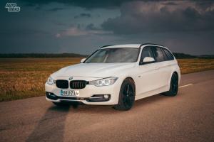 White BMW 320 2013 in Panevezys, with an engine capacity of 2.00 L and mileage of 343 thousand km for 6600 €, photo 4 on AUTOMOTO.COM.LV