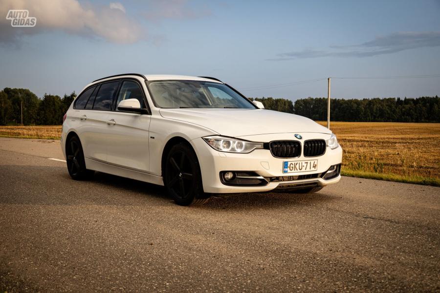 White BMW 320 2013 in Panevezys, with an engine capacity of 2.00 L and mileage of 343 thousand km for 6600 €, photo 5 on AUTOMOTO.COM.LV