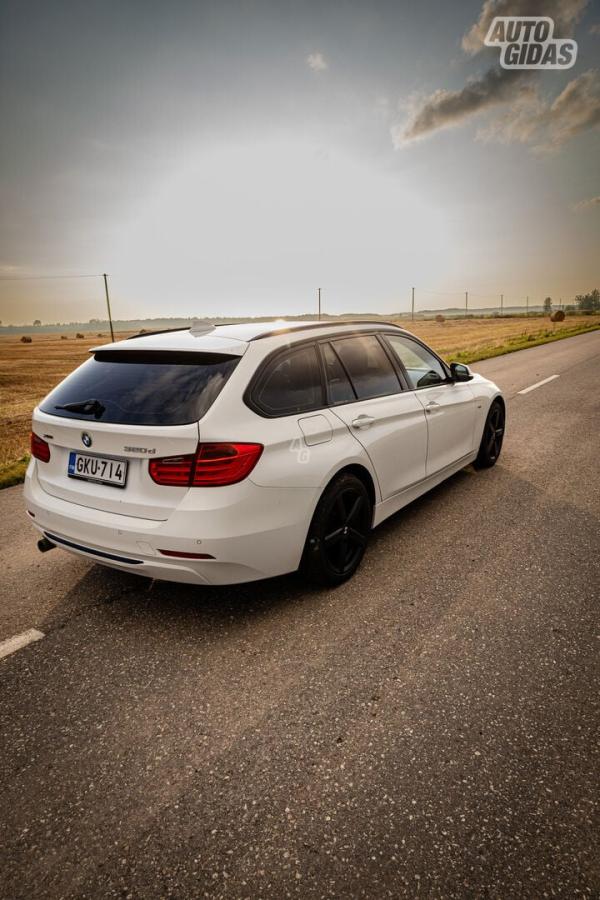White BMW 320 2013 in Panevezys, with an engine capacity of 2.00 L and mileage of 343 thousand km for 6600 €, photo 7 on AUTOMOTO.COM.LV
